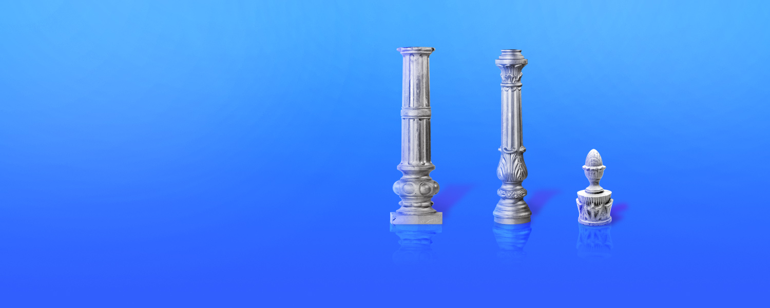 Shop Cast Iron and Cast Aluminum Posts | King Metals | King ...