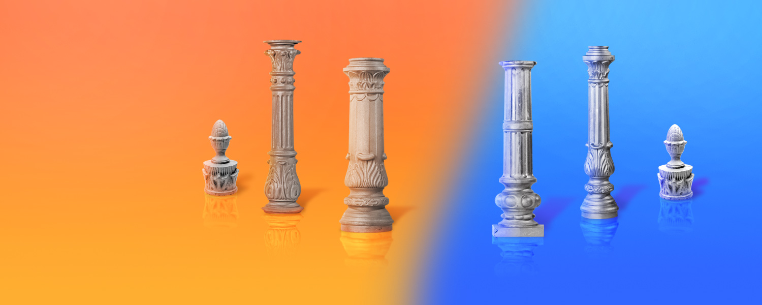 Shop Cast Iron and Cast Aluminum Posts | King Metals | King ...