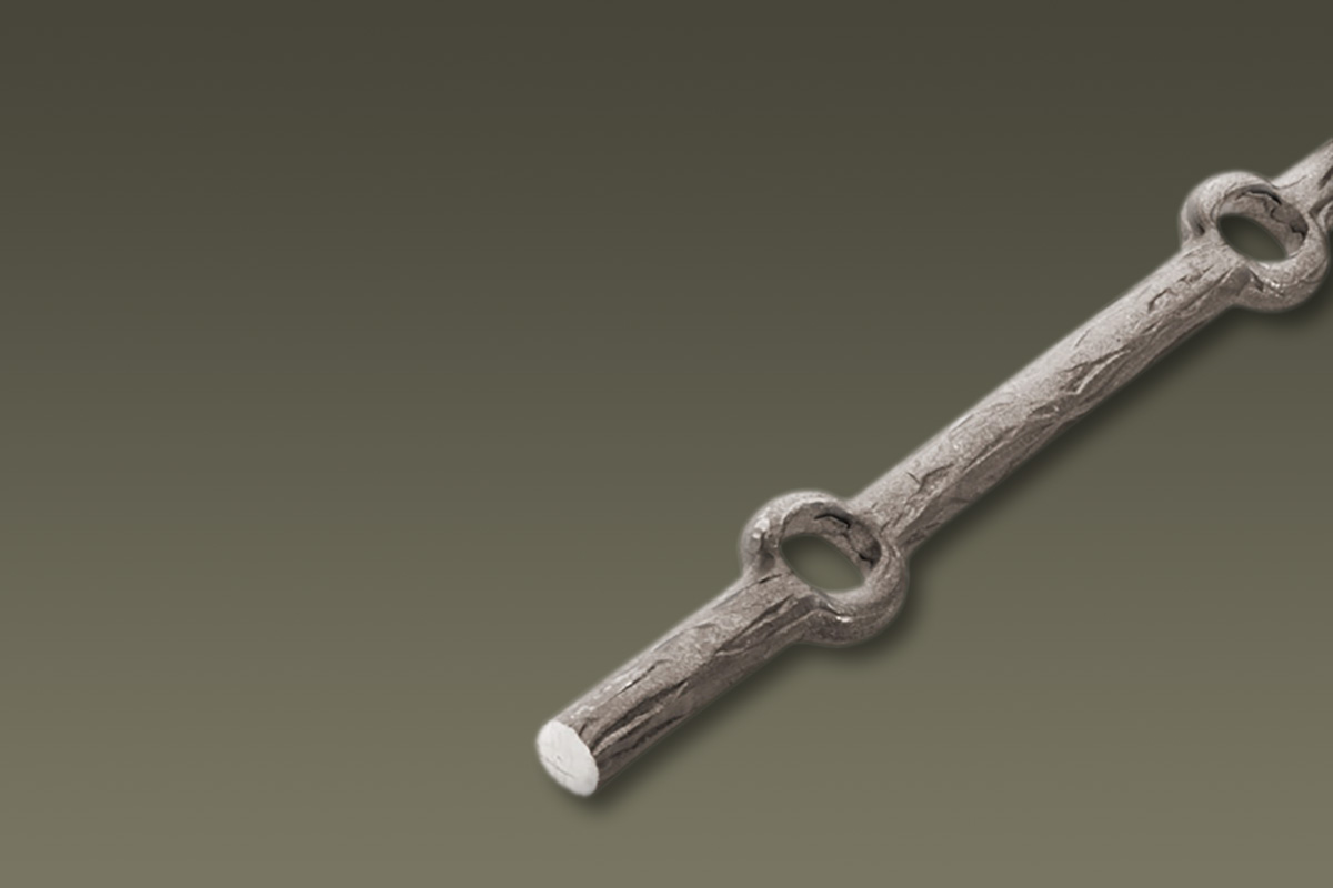 Shop Hammered, Twisted, and Textured Bar | King Metals | King Architectural Metals