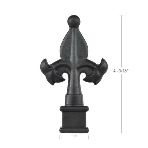 Plastic Triad Spear Finial