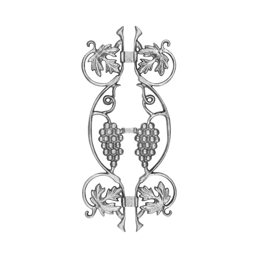 Aluminum Picket Casting, Grapevine Design, Double Faced. Overlays 3/4 ...