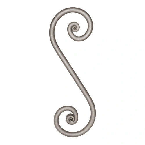 Z Family Forged Steel "S" Scroll with Hand Forged ends, made out of ...