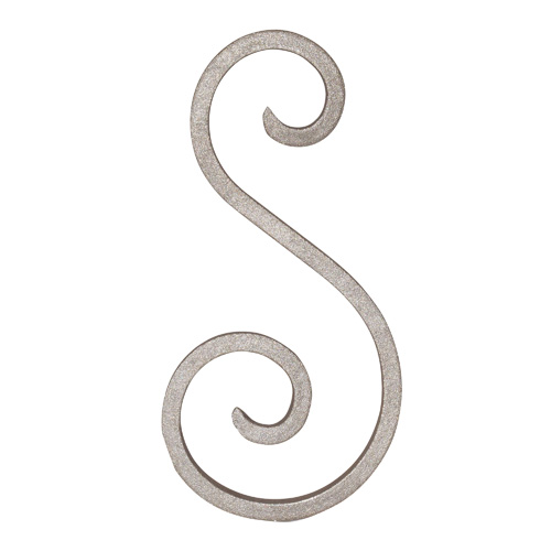 Forged Steel S Scroll with Imperial Scroll Ends. 3-15/16" W, 7-7/8" H ...