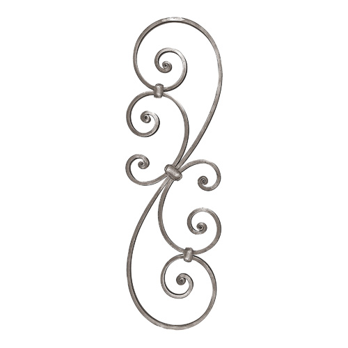 Steel Scrollwork Gate Topper