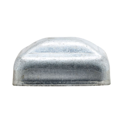 Pressed Galvanized Steel Post Cap, Fits Over 1" x 1" Sq, .020 lbs