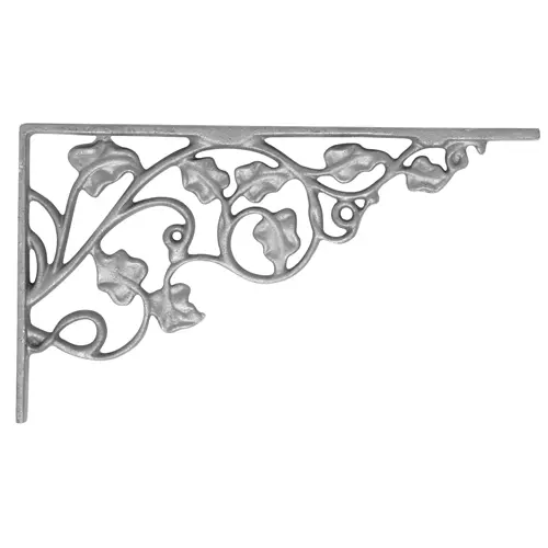 Cast Iron Ivy Leaf Corner Bracket